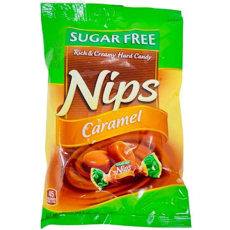 Nips Sugar Free Caramel 325oz Candy Funhouse Candy Funhouse Ca