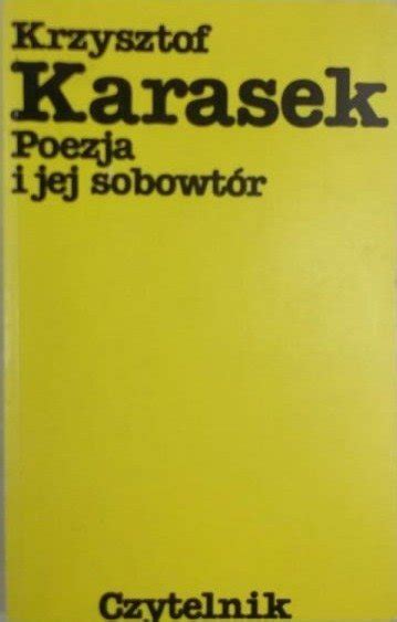 Poezja I Jej Sobowtór W Opisie Książka W Empik