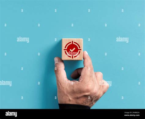 Business Target Goal Achievement Task Completion Hand Places The