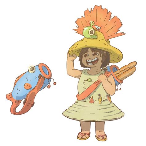 Oc Lil Fish Girl Rcharacterdrawing