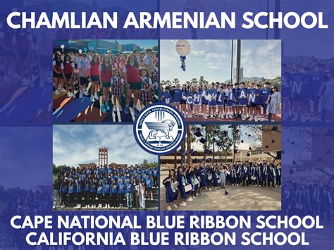 Chamlian Is A 2025 California And Cape Blue Ribbon School Vahan