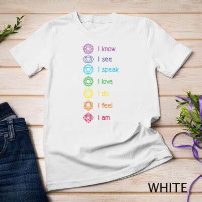 Chakra Alignment Yoga Meditation Spiritual Unisex T Shirt Ebay