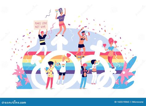Love Parade Rainbow Lgbtq Pride Activism And Bisexual Laws Stock