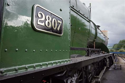 Steam Locomotive 2807 Moves For First Time After Overhaul