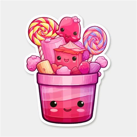 Premium Vector Cute Candy Art