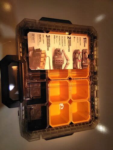 Toughbuilt Stacktech Deep Large Organizer Tool Case Box Packout Flex
