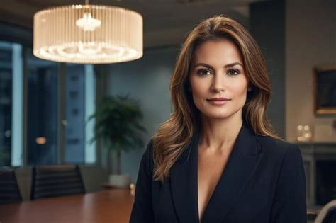 Premium Photo Beautiful Bussines Woman In Office