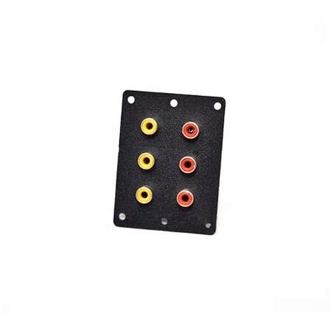 6 Way Rca Socket At ₹ 15 Electric Socket In Jamnagar Id 17160634933