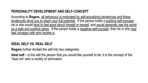Utsthe Psychological Perspective Of The Selfpptx
