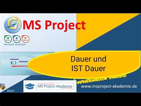 Andreas Ganster On Linkedin Was Ist Der Unterschied Von Dauer Und Ist Dauer Ms Project Tipp