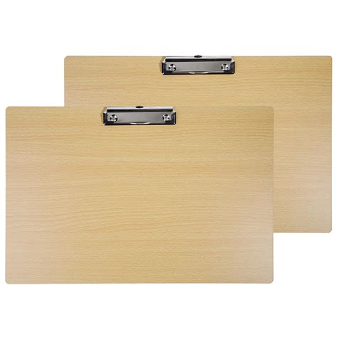 Bomkee 2 Pack Extra Large Clipboard 11×17 Inch Legal Size Wooden