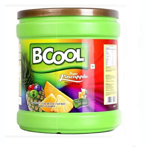 Bcool Pineapple Drink Blue Nile Halal Foods
