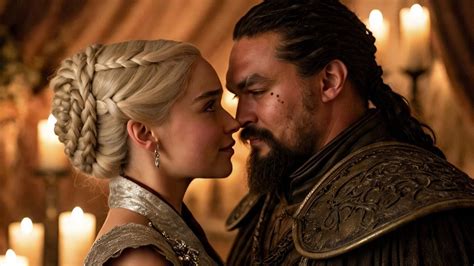 Game Of Thrones Romance Daenerys And Jason Momoa Khal Drogo Love Story