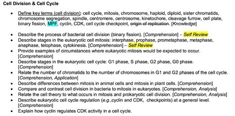 Solved Cell Division Cell Cycle Definekey Terms Cell Division Cell