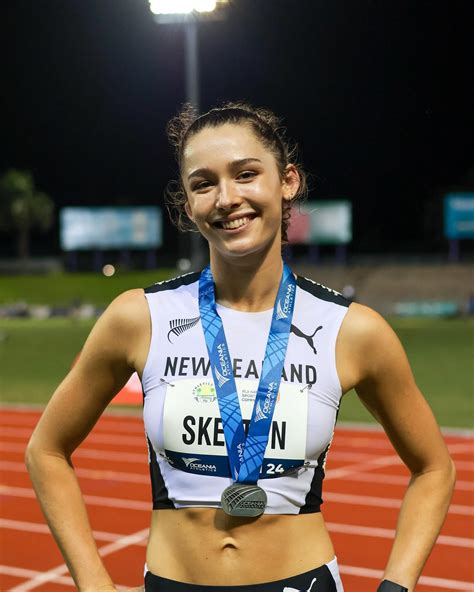 Imogen Skelton Big Smiles For Big Jumps Yesterday 😍 New Pb Of 187 🥳 📸 Michaeldawsonnz