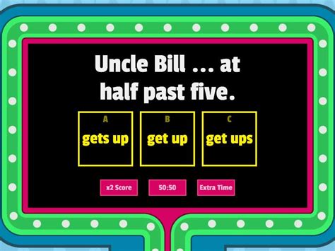 Uncle Bills Day Gameshow Quiz