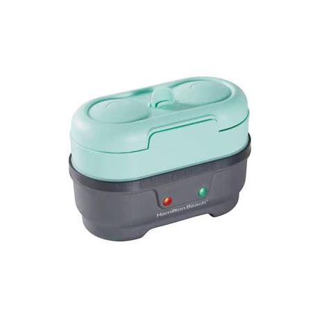 Hamilton Beach 6 Egg Green Egg Bite Cooker With Hard Boiled Eggs Insert