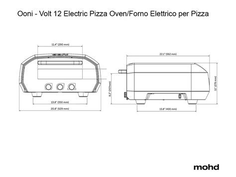 Ooni Ooni Volt 12 Electric Pizza Oven Mohd Shop