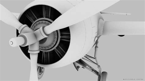 Artstation Grumman F4f 3 Wildcat Game Assets