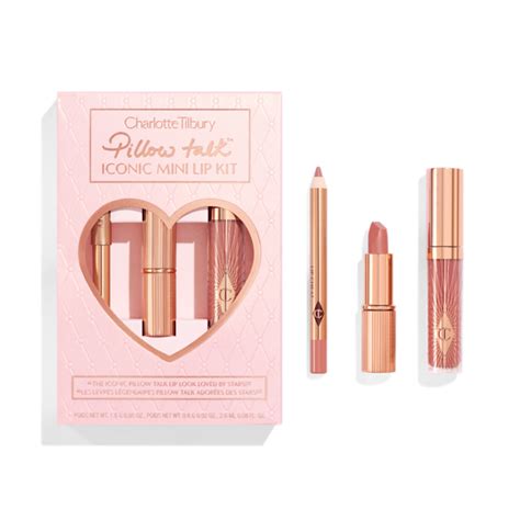 Pillow Talk Iconic Mini Lip Kit T Set Charlotte Tilbury