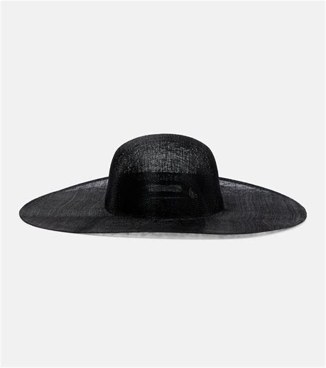 Womens Wide Brim Black Sun Hats Editorialist