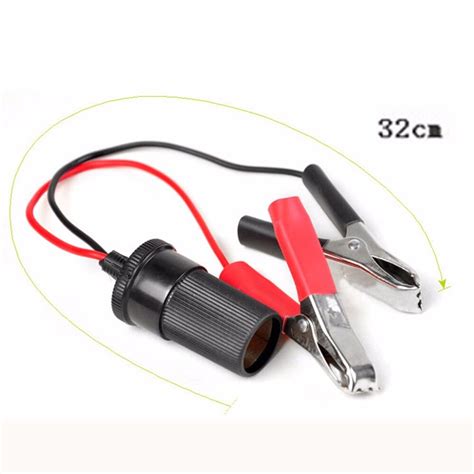 Car Battery Pump Alligator Clip Charger Cable Term Grandado