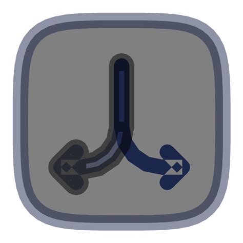 Branching Paths Down Vector Svg Icon Svg Repo