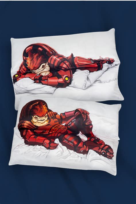Mass Effect Wrex Double Wide Body Pillowcase Body Pillow Official