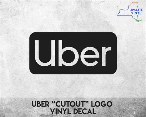 Uber Cutout Logo Vinyl Decal Sticker Multiple Etsy Canada