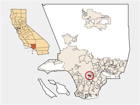 Huntington Park Ca Geographic Facts And Maps