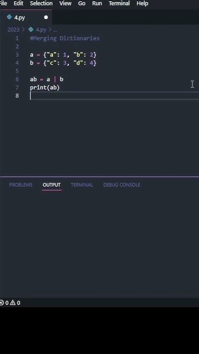 Merging Dictionaries In Python Python Coding Programming Youtube