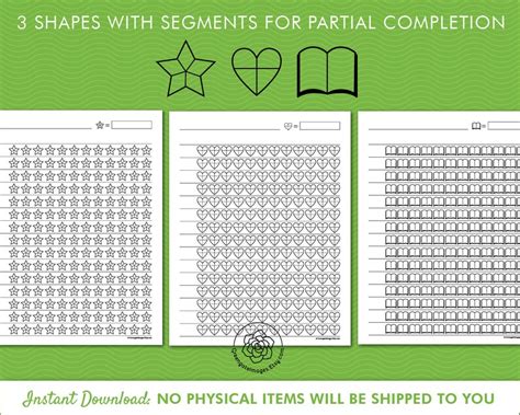 Progress Tracking Printables Progress Chart Printable Etsy