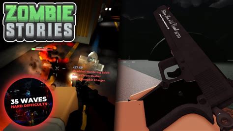 Obtaining The Hellsing In Zombie Stories Roblox Youtube