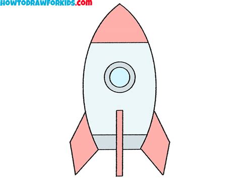 How To Draw Easy Rocket