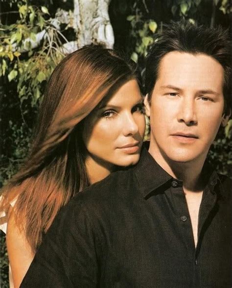 Keanu Reeves And Sandra Bullock During The Lake House Premiere Artofit