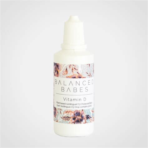 Vitamin D Plant Based 50ml Balanced Babes