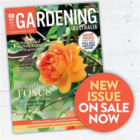 Abc Budding With Excitement The May Issue Is Out Now And Its Filled