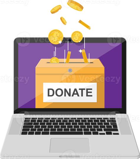 Donate Online Concept 35773457 Png