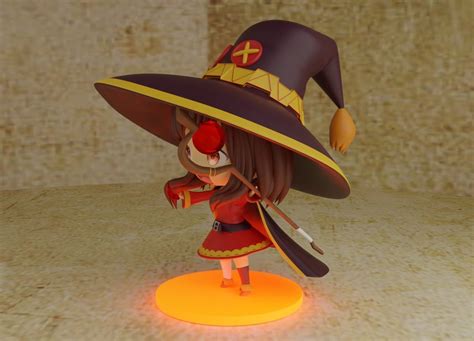 Chibi Megumin 3d Model 3d Printable Cgtrader