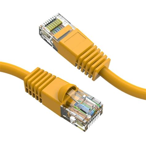 Cable Central Llc Yellow Cat6 Ethernet Cable 7 Ft Cat6 Patch Cable