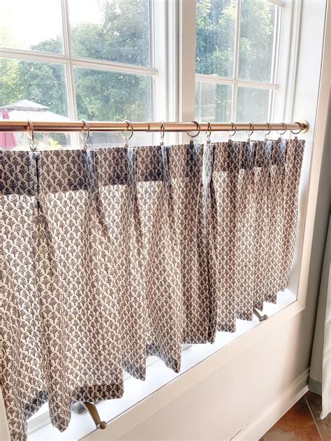 This Fresh Black Block Print On Brown Back Ground Perfect Neutral