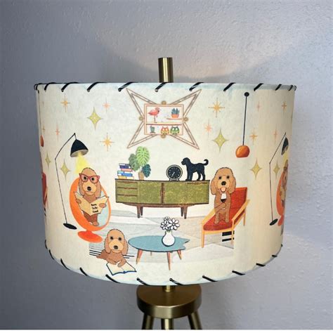 Goldendoodle Lamp Etsy