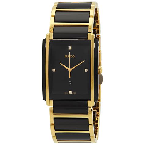 Rado Integral Jubile Black Dial Unisex Watch R20204712 7612819048901