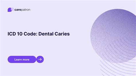 Dental Caries Icd 10 Cm Codes