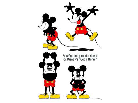 Mickey Mouse Other Model Sheet In Color By Jonhmeyer1996 On Deviantart