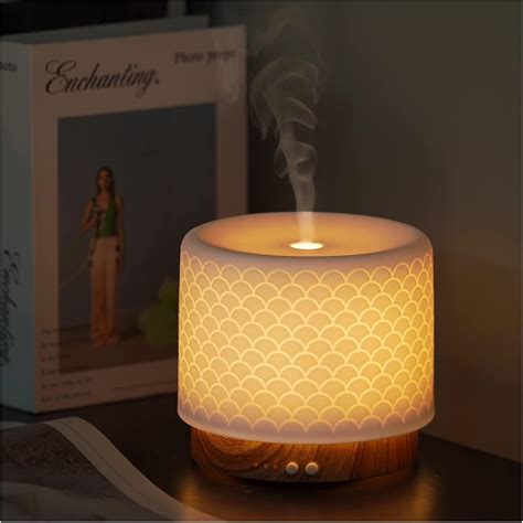 Essential Oil Diffuser Ceramic Diffuser For Essential Oil Large Room Diffusers Ultrasonic 280ml