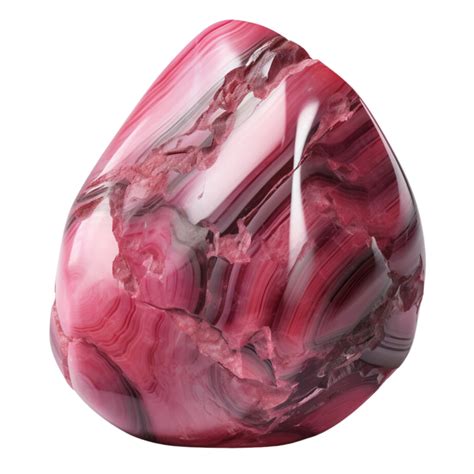 Ai Generated Rhodonite Stone Gem Clip Art 34968776 Png
