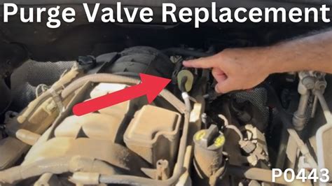 How To Replace Purge Valve Jeep Grand Cherokee Youtube
