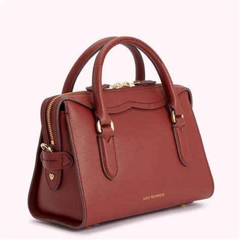 Henna Leather Small Dylan Handbag Designer Leather Handbags For Women