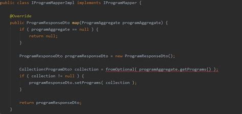 Mapstruct 130final Version Is Generating Wrong Code For Optional Collection Getter Fields